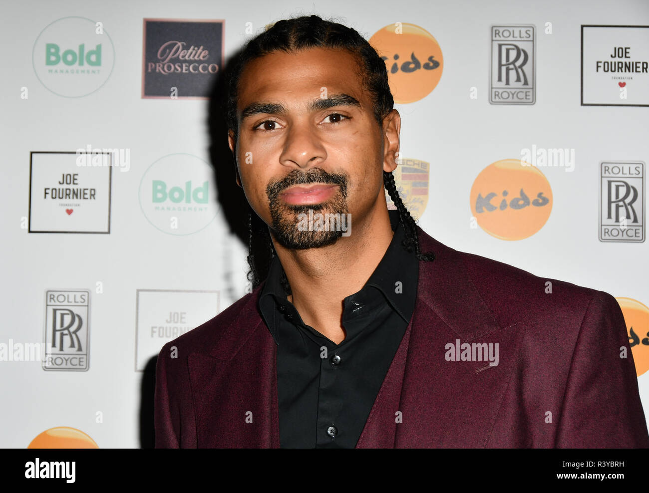 David Haye attends a dinner to raise funds for KIDS, a charity that ...