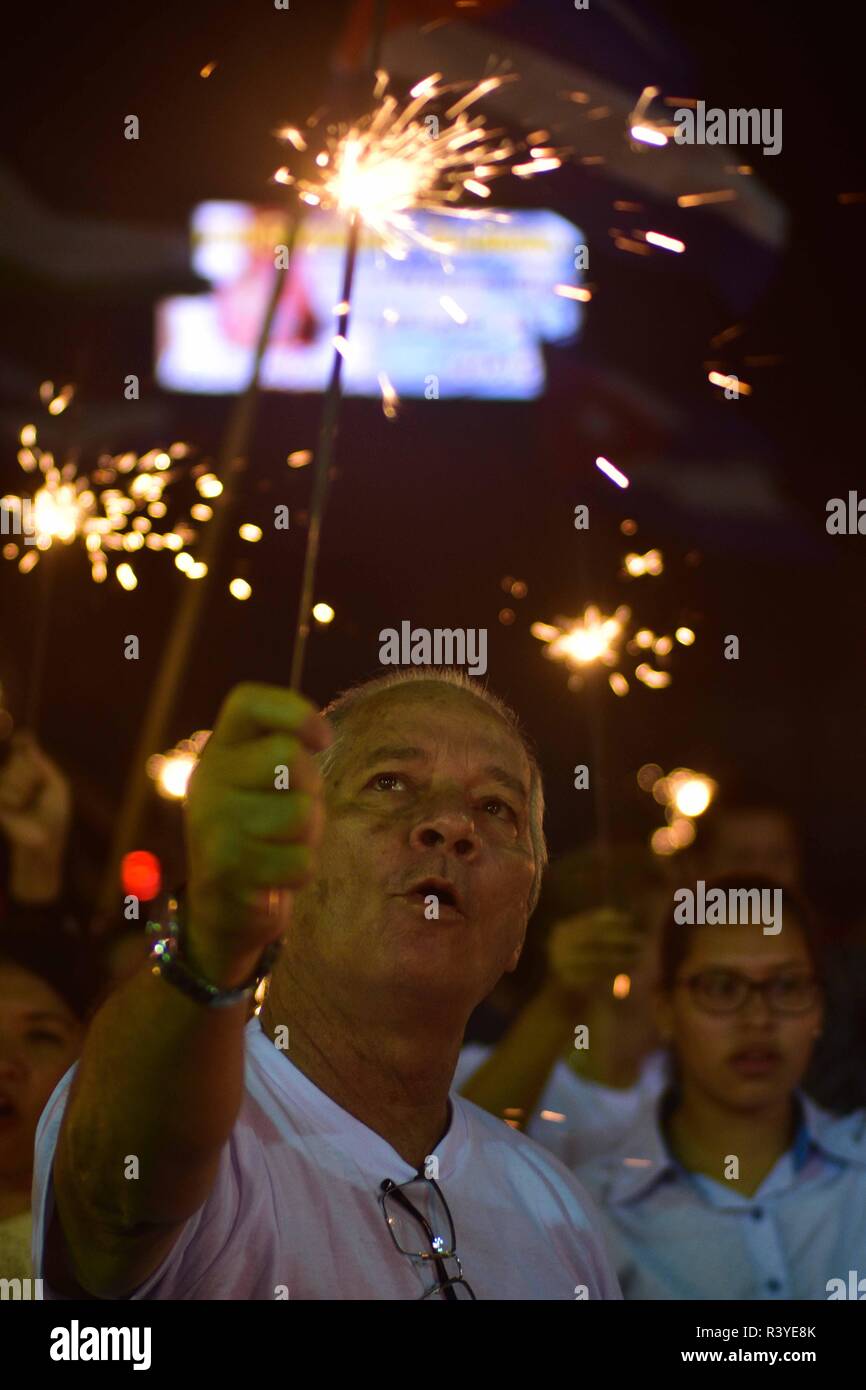 San Salvador, El Salvador, 24th November, 2018, Cuban ambassador in El ...