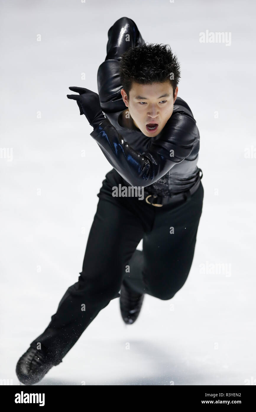 Fukuoka, Japan. 24th Nov, 2018. Lucas Tsuyoshi Honda Figure Skating ...