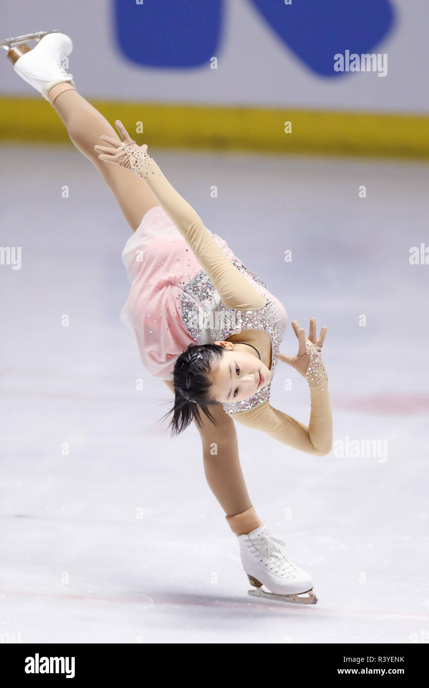 Fukuoka, Japan. 24th Nov, 2018. Akari Matsuoka Figure Skating : Japan ...
