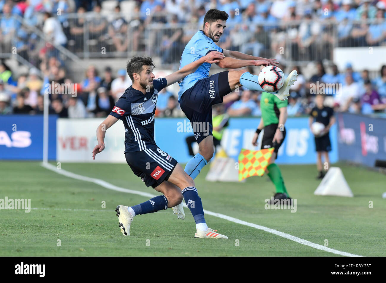Jubilee Oval, Sydney, Australia. 25th Nov, 2018. A League football ...