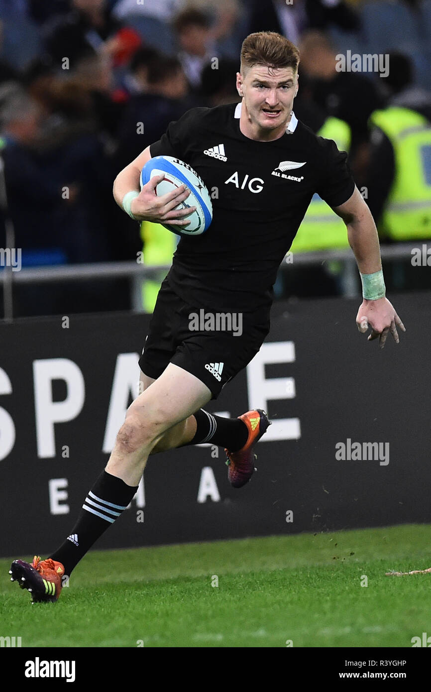 Rome, Italy. 25th Nov, 2018. Rugby test match-Italy-New Zealand-Rome 24 ...