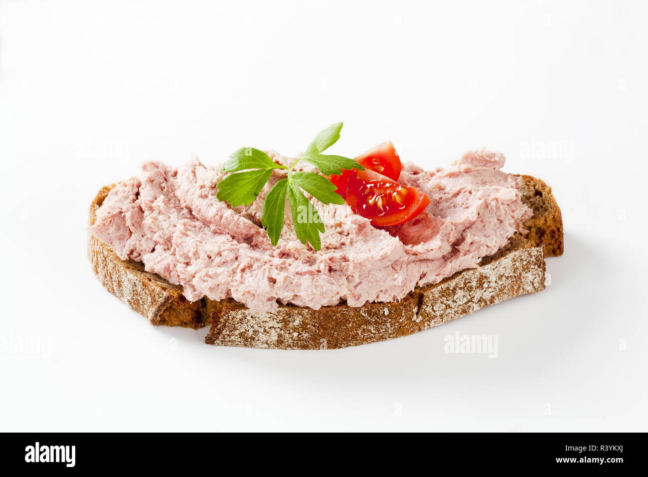 bread and ham spread Stock Photo - Alamy
