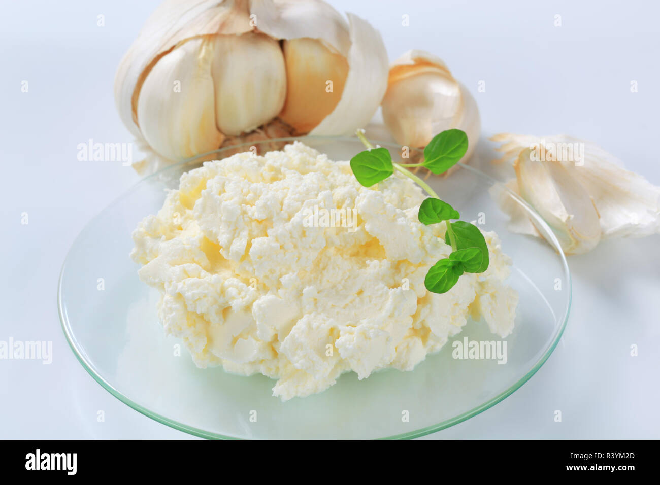 creamy curd cheese Stock Photo - Alamy
