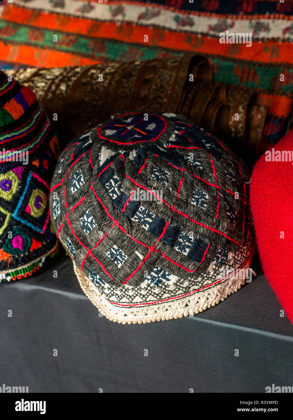 Traditional turkish nad Turkic hat in view Stock Photo - Alamy