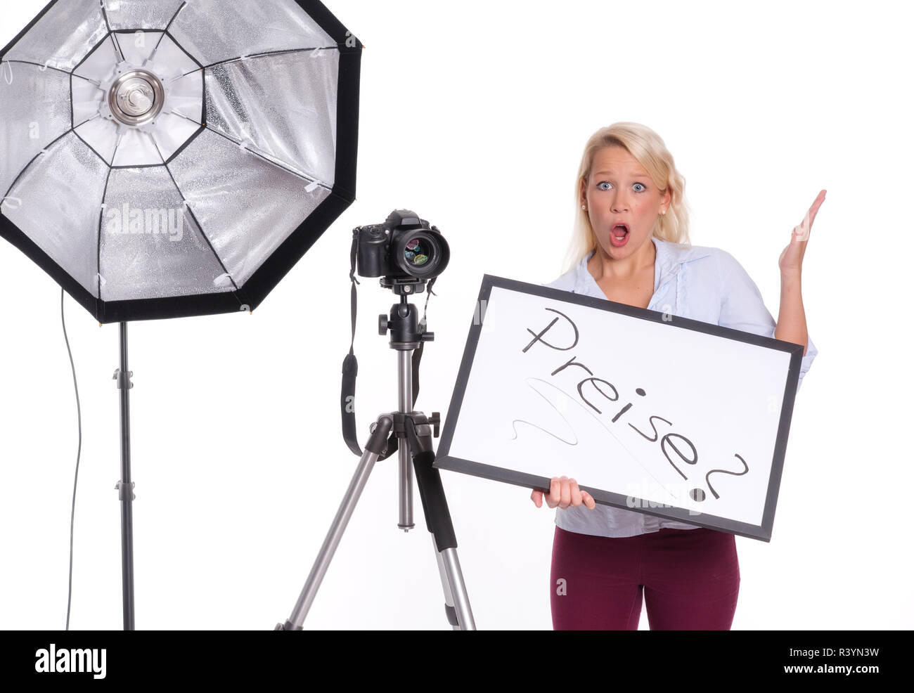 Unsuspecting girl hi-res stock photography and images - Alamy