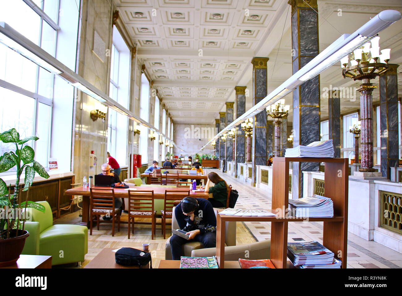 Moscow state university interior hi-res stock photography and images ...