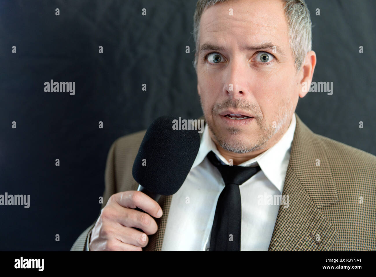Nervous speech hi-res stock photography and images - Alamy