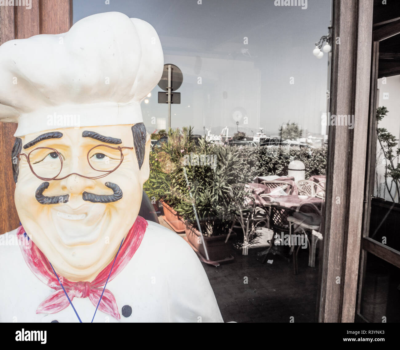 Restaurant Chef Board Stock Photo - Alamy