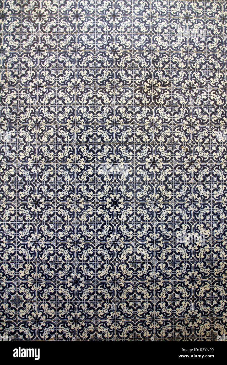 azulejo (wall tiles) in porto,portugal Stock Photo - Alamy