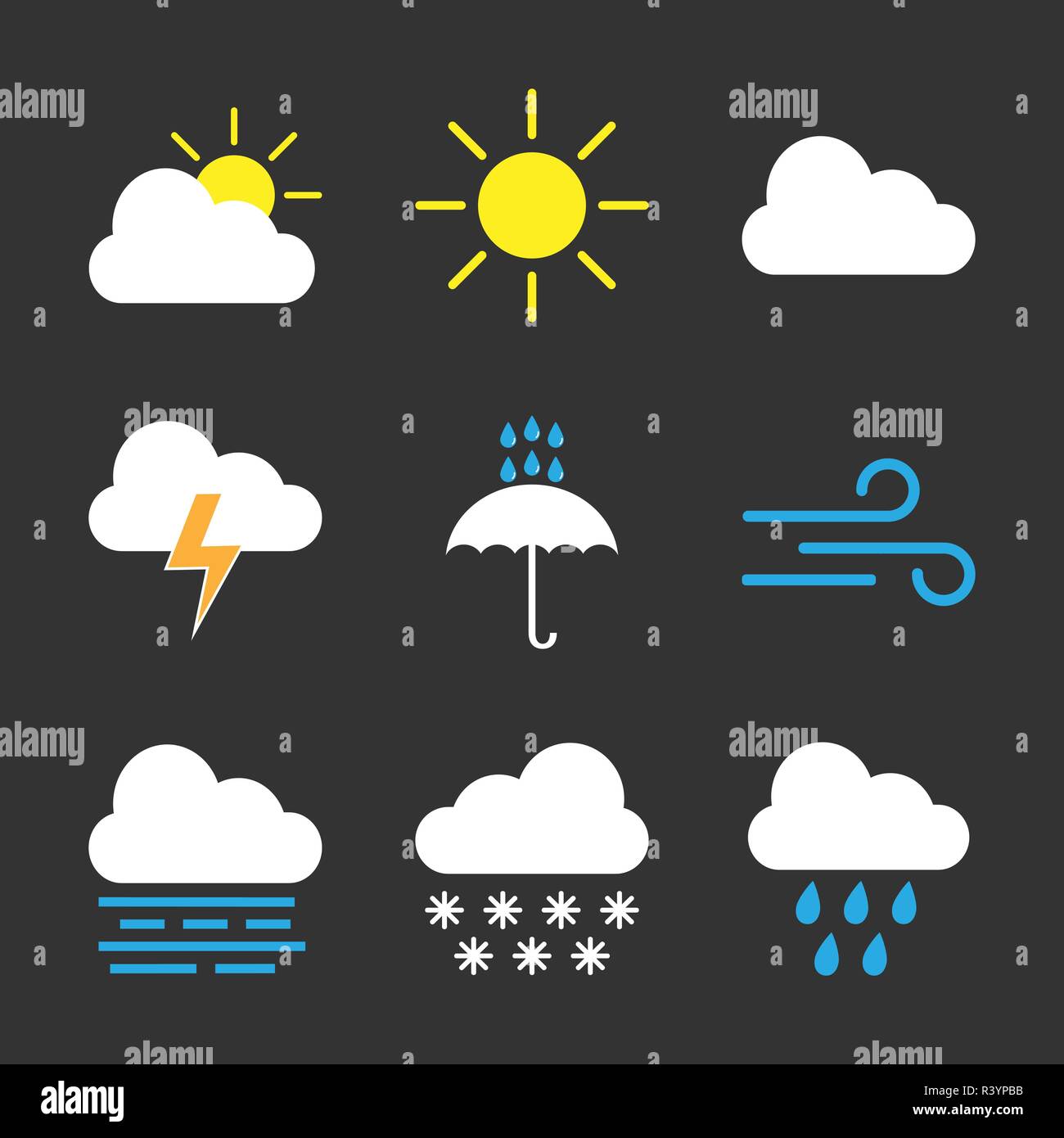 Drizzle vector vectors hi-res stock photography and images - Alamy