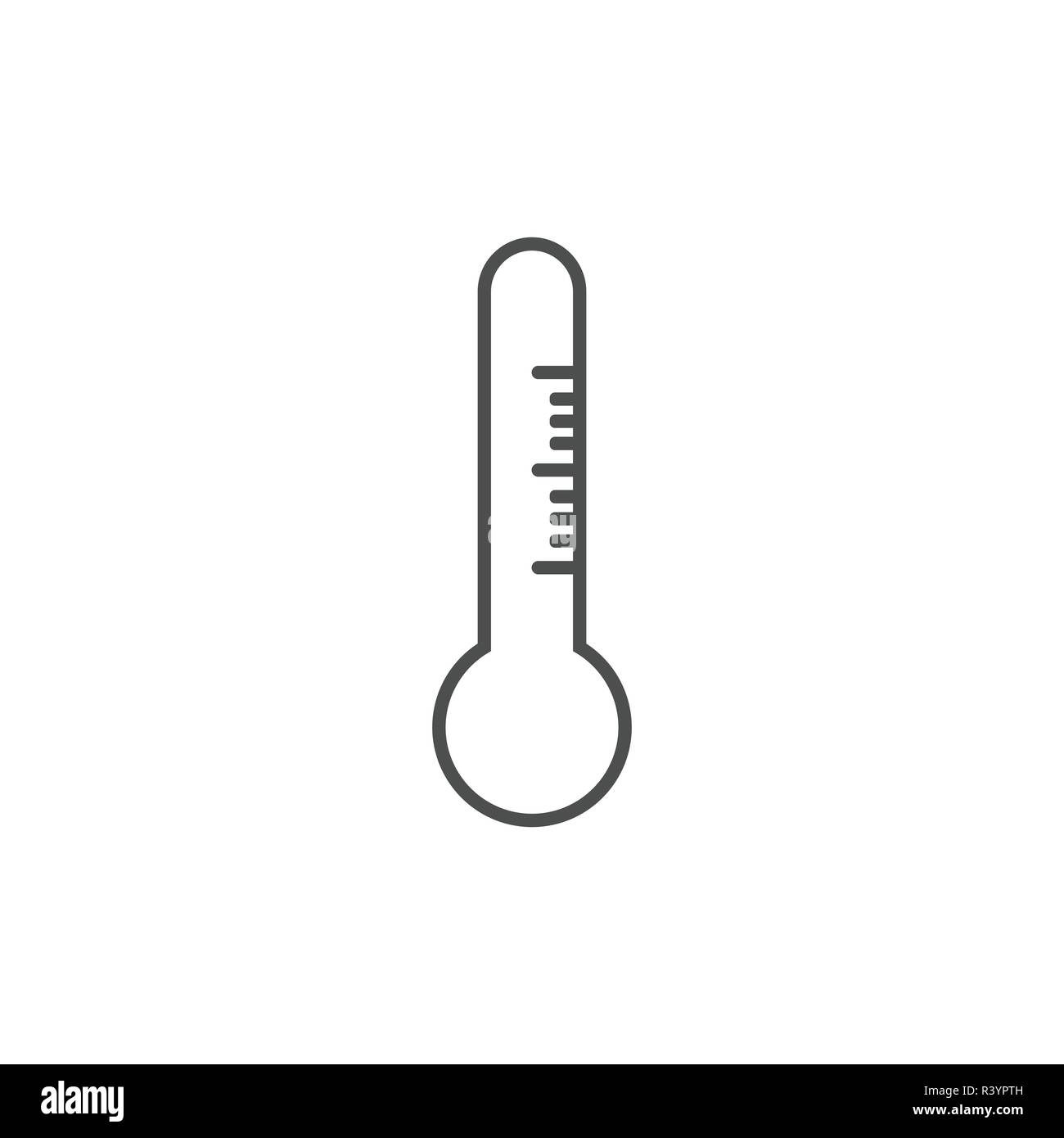 Thermometer icon , vector illustration flat Temperature Stock Vector ...