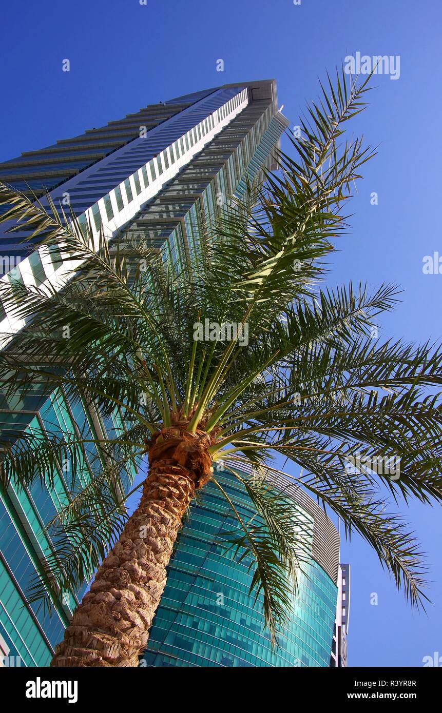high-rise building and architecture in manama bahrain Stock Photo - Alamy