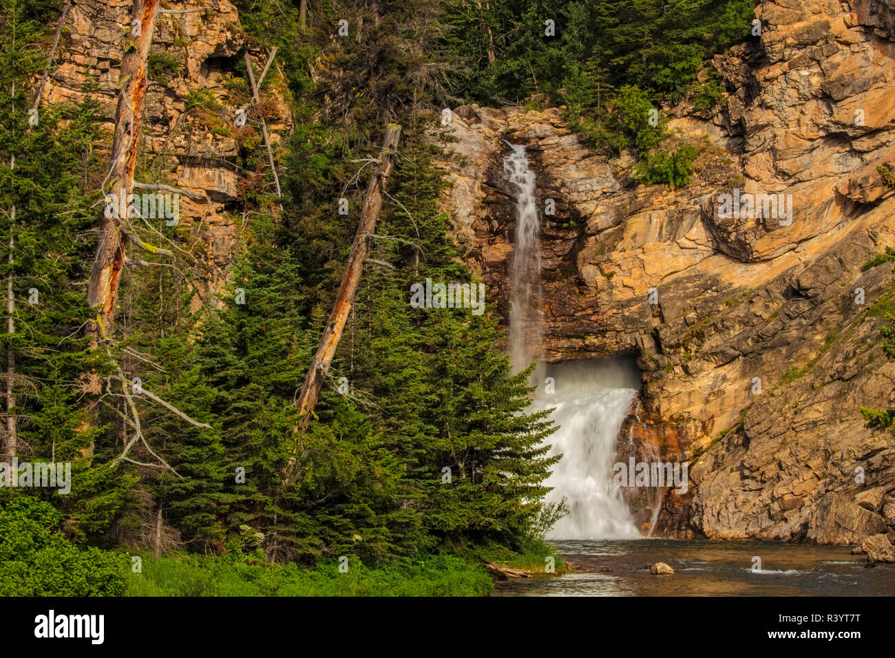 Running eagle waterfall hi-res stock photography and images - Alamy