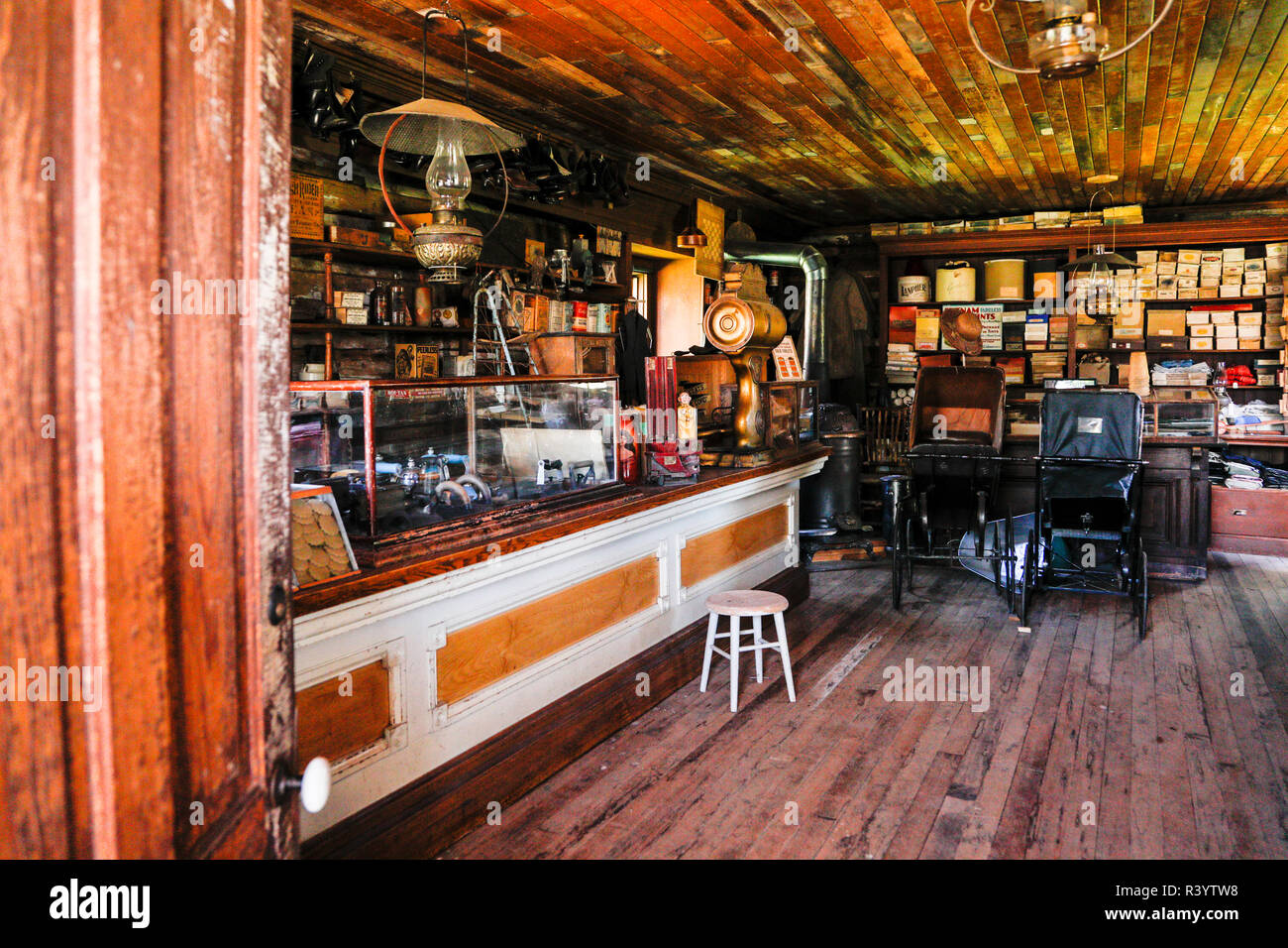 Usa, Montana, Nevada City. Living Museum, An Antique General Store ...