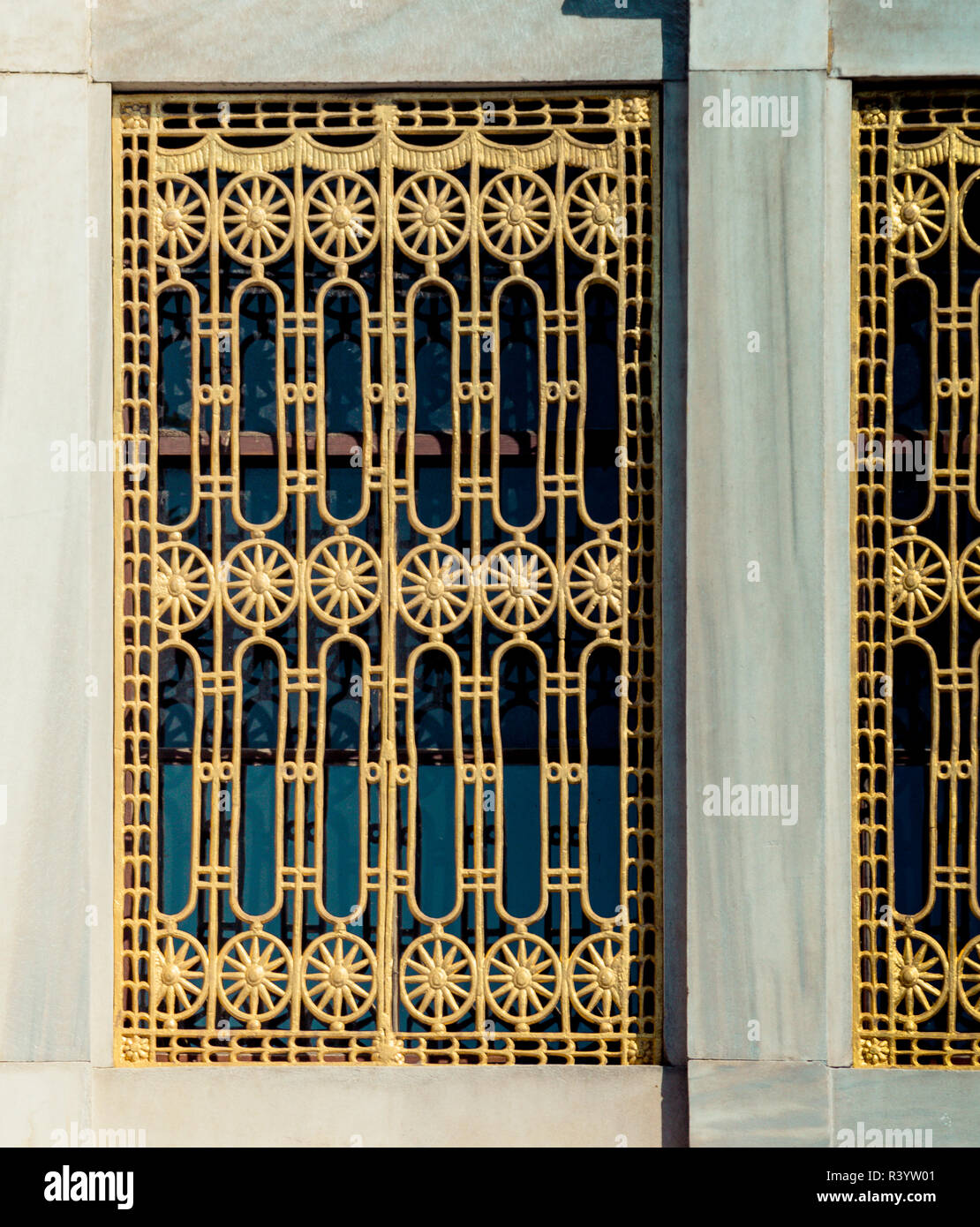 Old window Architecture from the Ottoman times In Istanbul Stock Photo ...