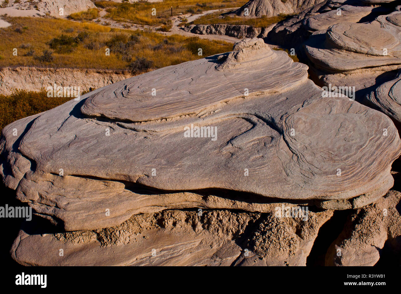 USA, Nebraska, Crawford, Toadstool Geologic Park Stock Photo - Alamy