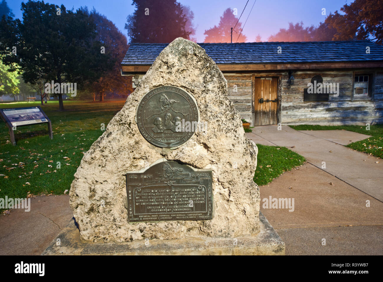 Pony express station oregon trail hi-res stock photography and images ...