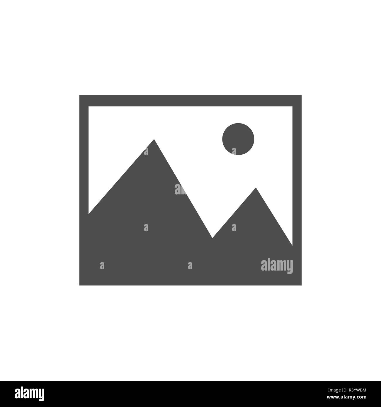 No image available icon. Flat vector Stock Vector Image & Art - Alamy