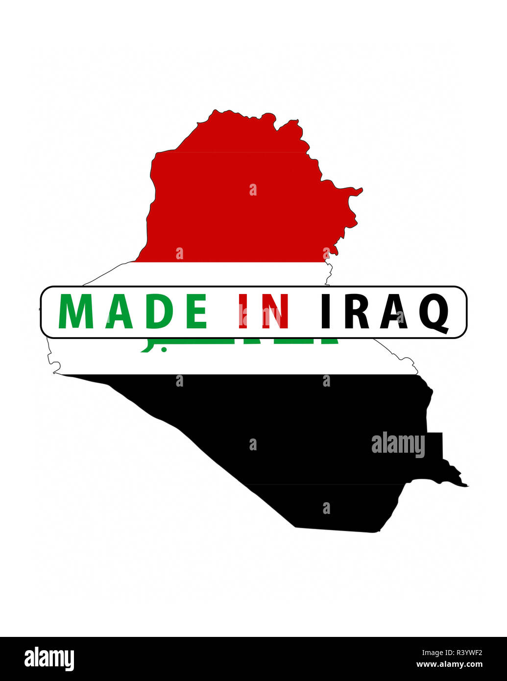 made in iraq Stock Photo - Alamy
