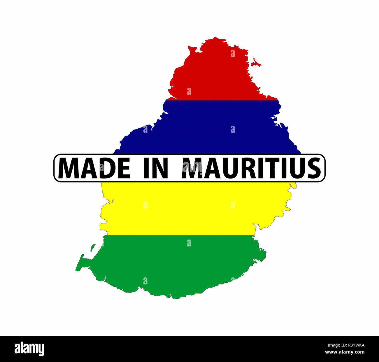 made in mauritius Stock Photo - Alamy