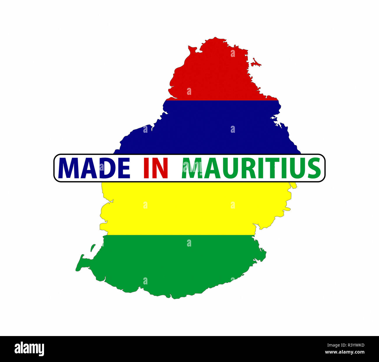 made in mauritius Stock Photo - Alamy