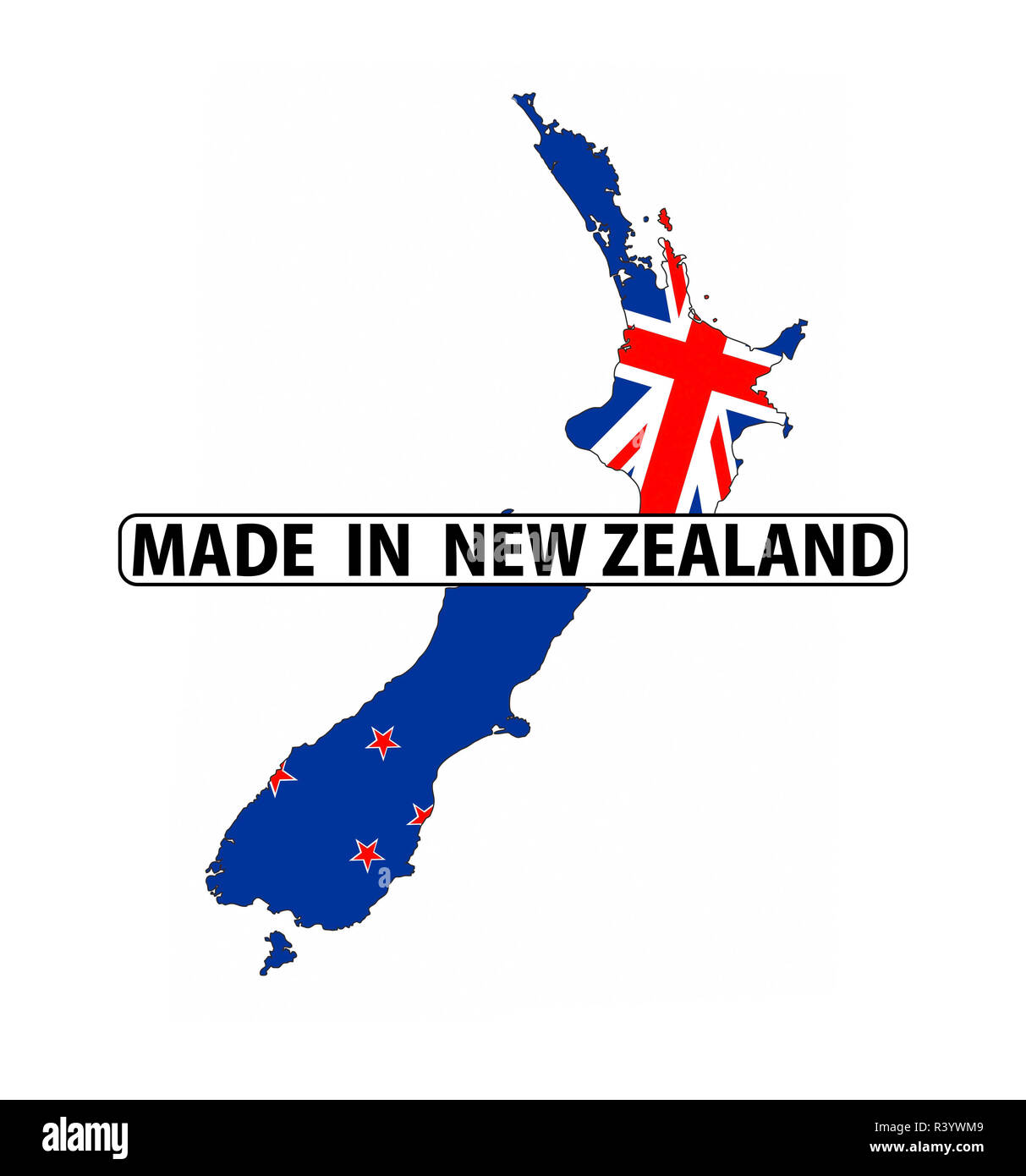 Made in new zealand symbol hi-res stock photography and images - Alamy