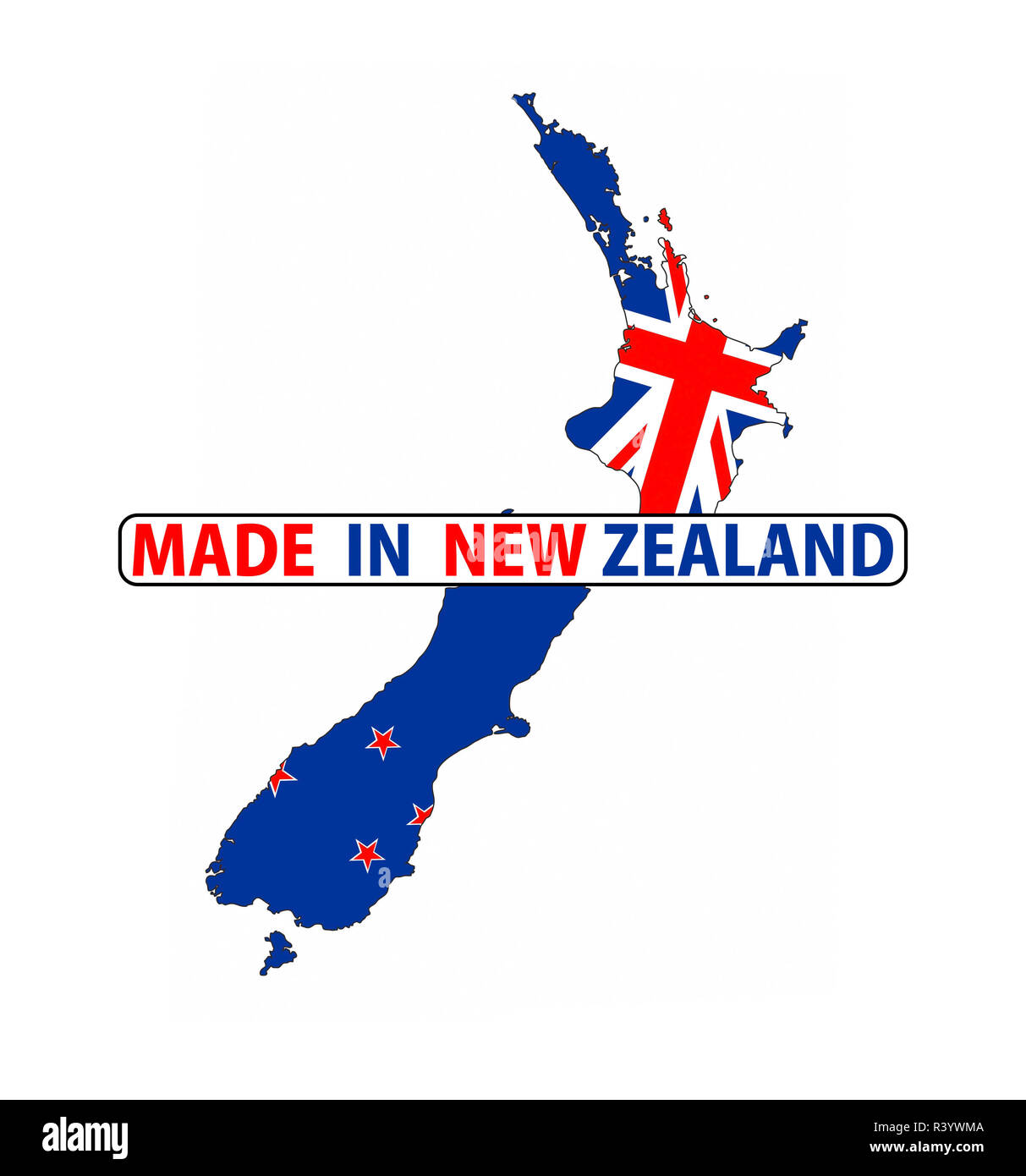 made in new zealand Stock Photo - Alamy