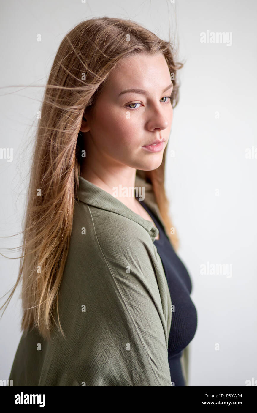 Beautiful Side View Stock Photo - Alamy