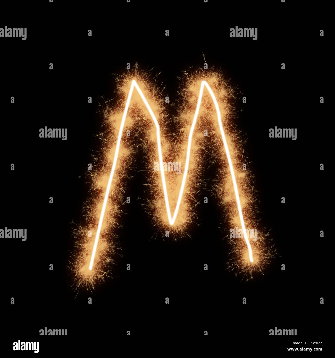 Big letter m hi-res stock photography and images - Alamy