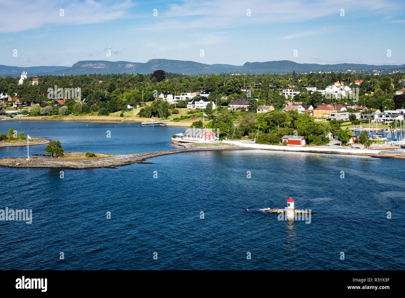 Lighthouse oslo fjord hi-res stock photography and images - Alamy