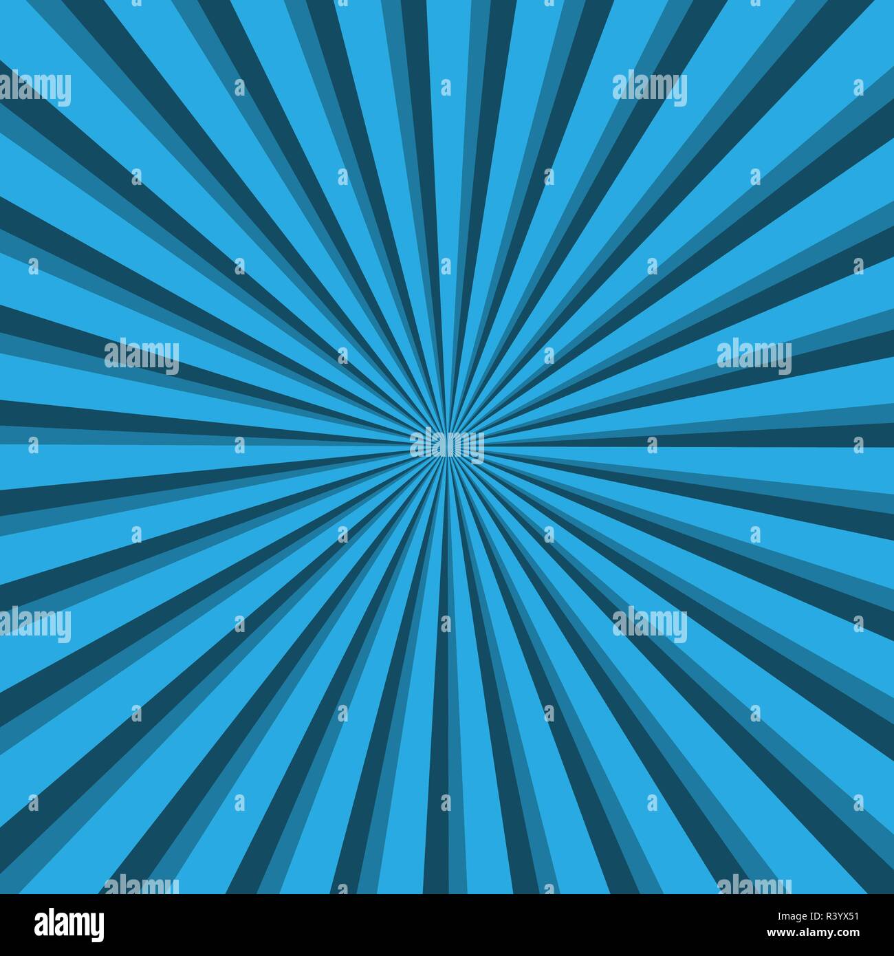 Vector Illustration Sunburst Background Starburst Stock Vector Image