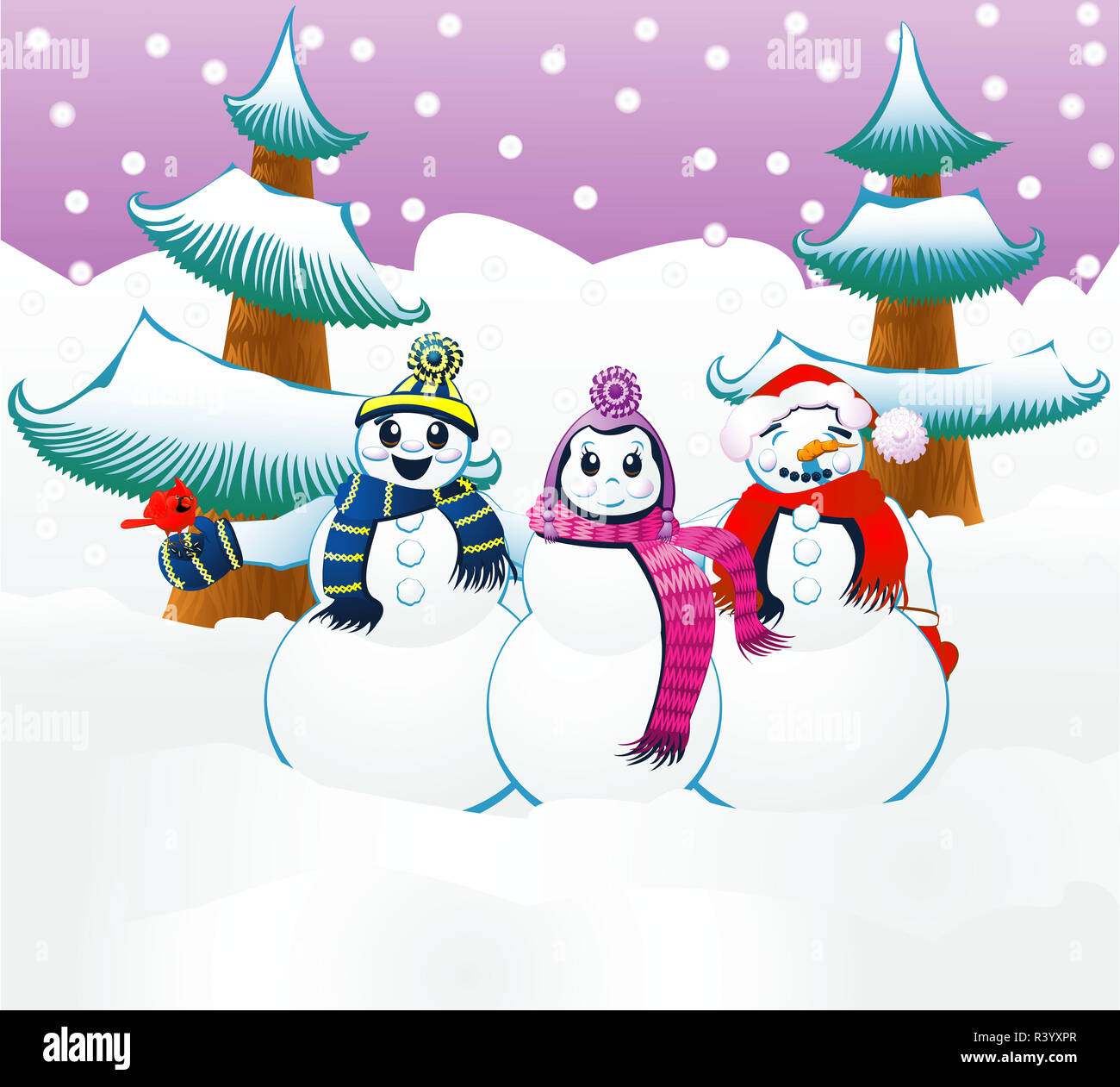 Feathered friends friend hi-res stock photography and images - Alamy