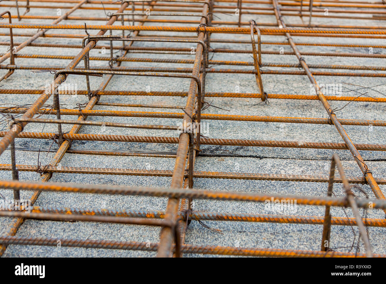 Construction structural work foundations hi-res stock photography and ...