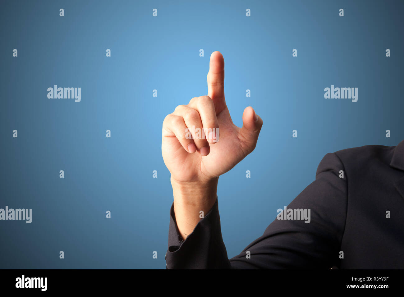 Hand of Bussiness man isolated Stock Photo - Alamy