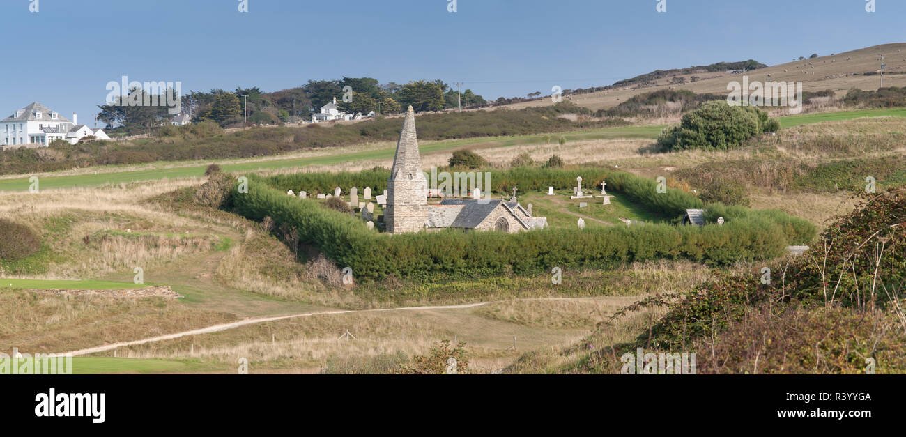 Saint enodoc hi-res stock photography and images - Alamy
