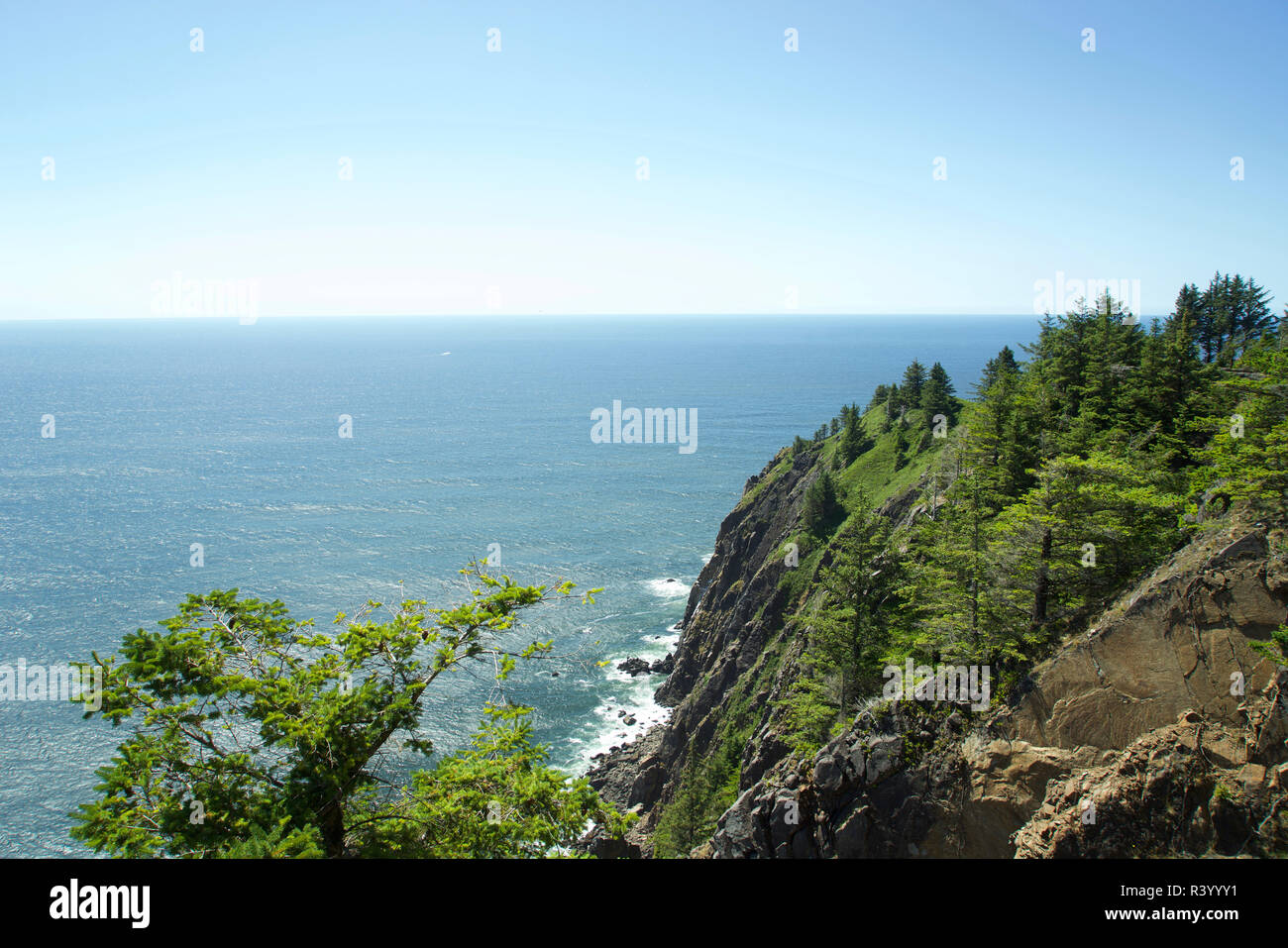 USA, Oregon. Oswald State Park lookout Stock Photo - Alamy