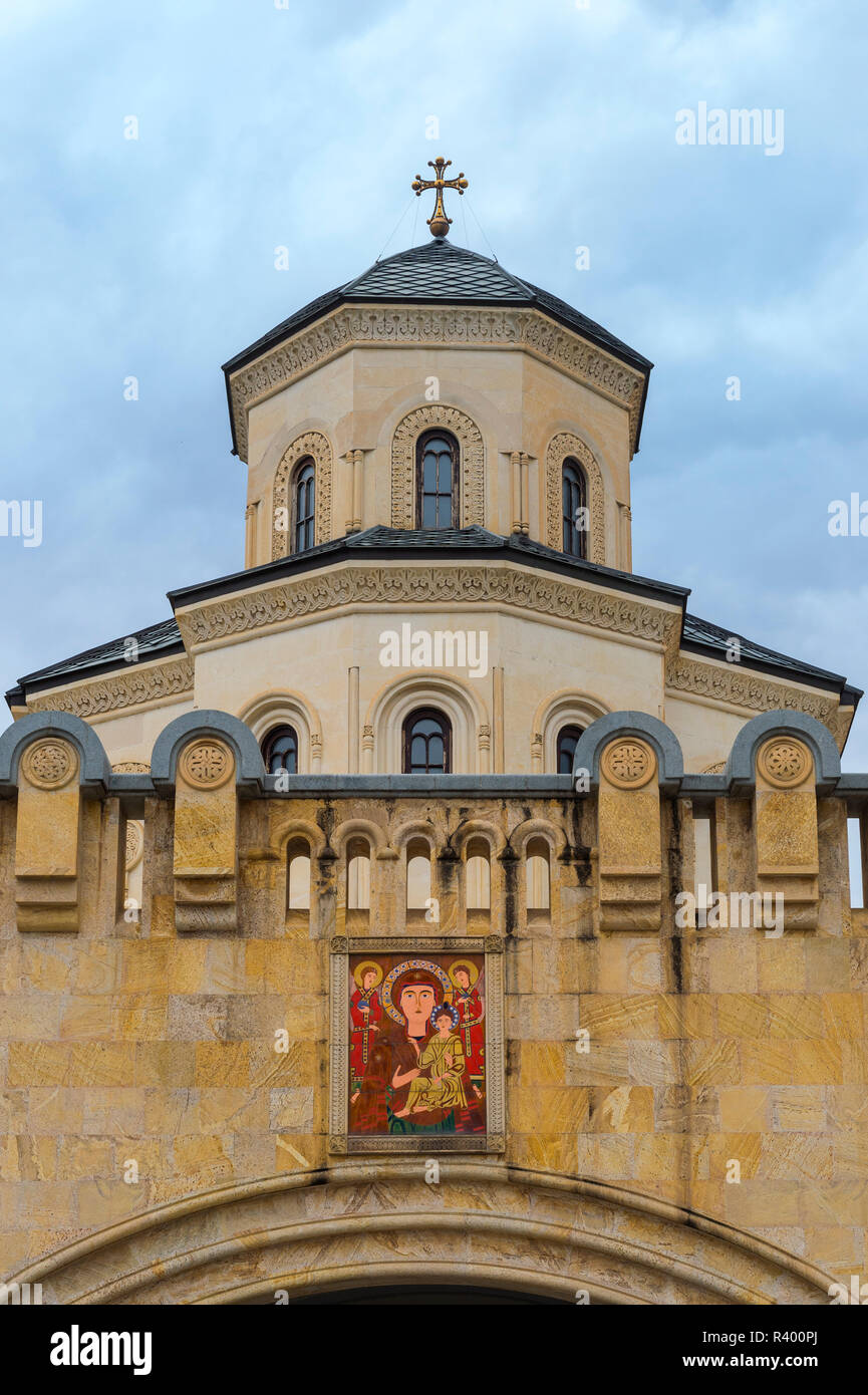 Tbilisi holy trinity cathedral georgia hi-res stock photography and ...