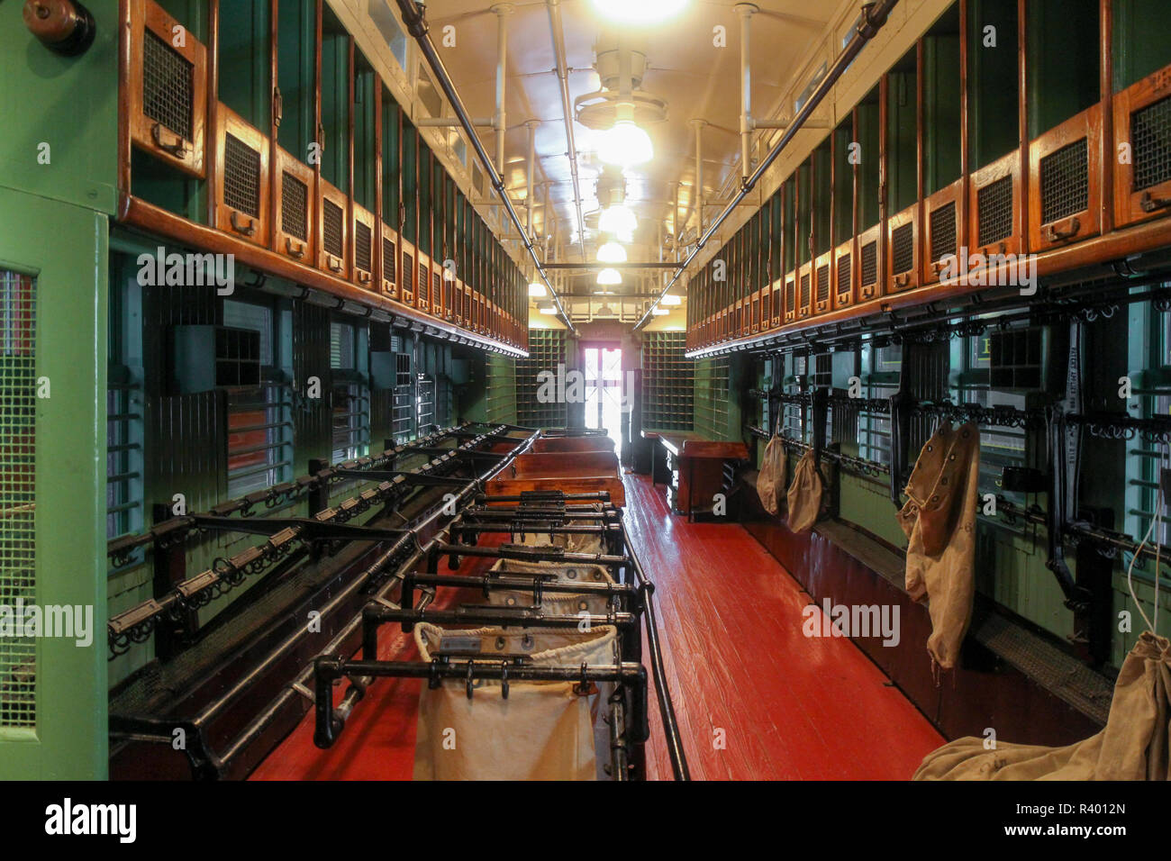 Inside The United States Mail Railway Post Office 1100 Train Car ...