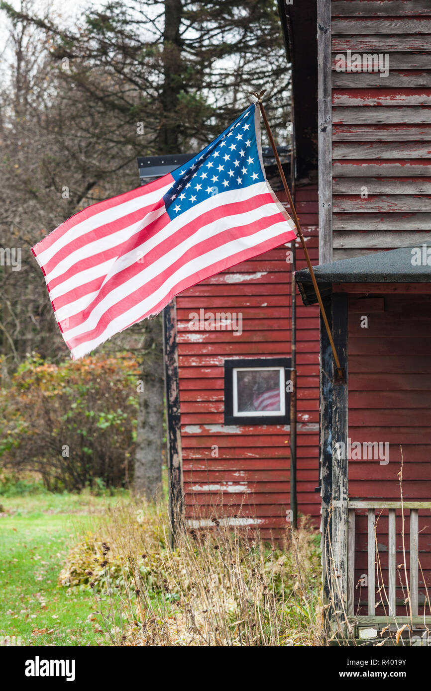 USA, Pennsylvania, Eckley, Eckley Miners Village, former mining village ...