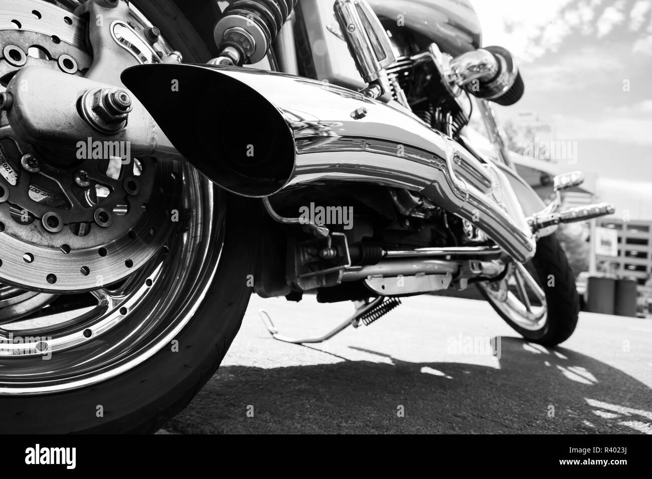 Strong motorcycle Black and White Stock Photos & Images - Alamy