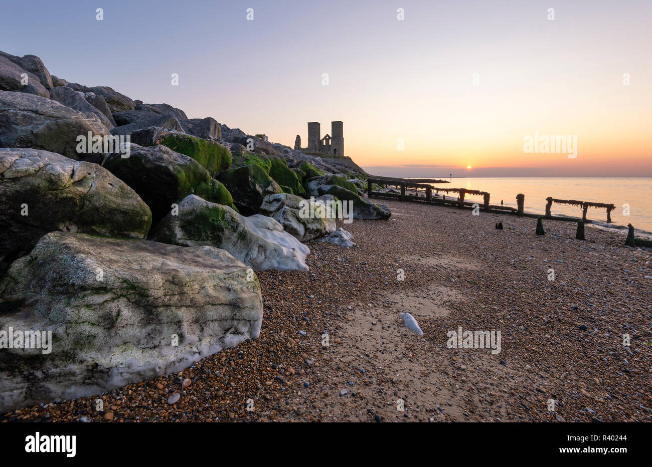 Reculver towers kent hi-res stock photography and images - Alamy
