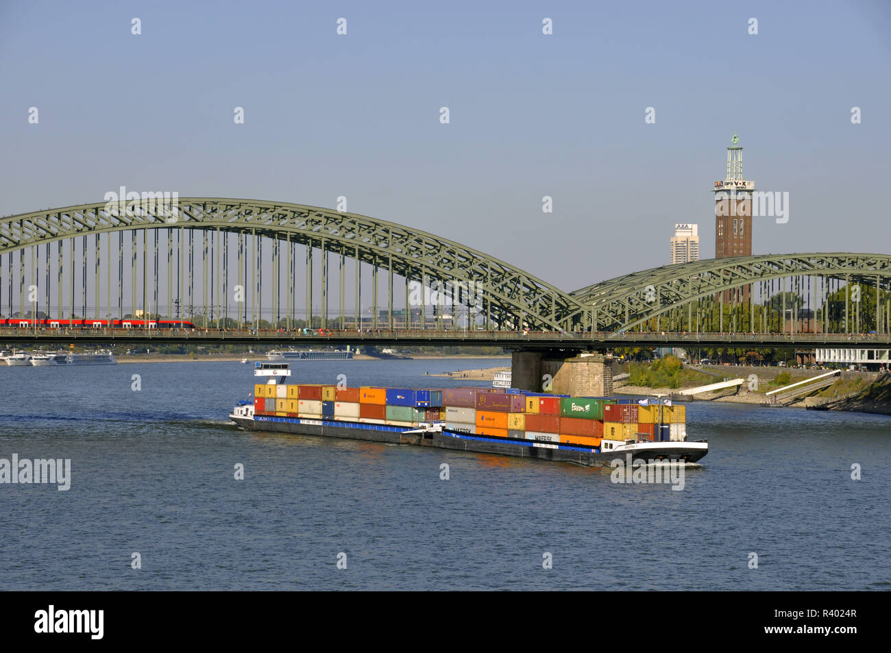 bridge over the rhine Stock Photo - Alamy