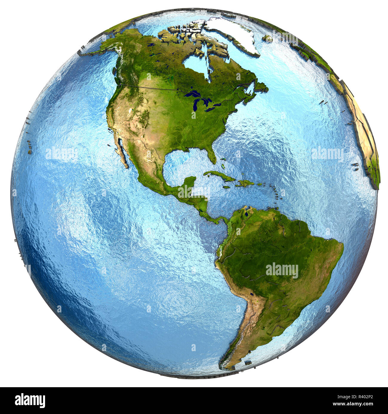 America on Earth Stock Photo - Alamy