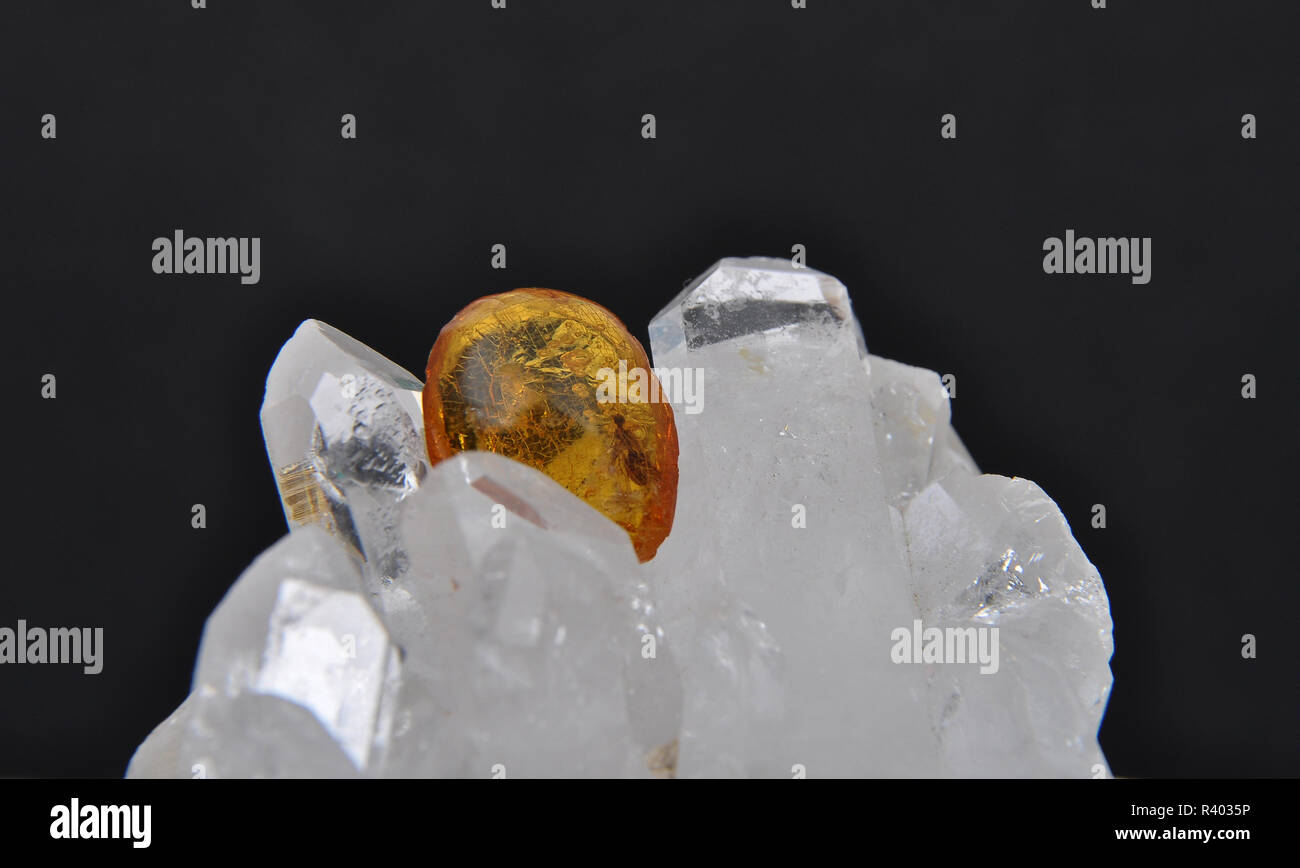 Amber minerals hi-res stock photography and images - Alamy
