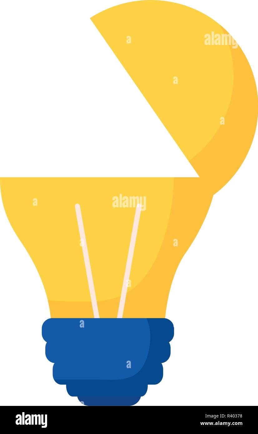 education school bulb idea creativity vector illustration Stock Vector ...