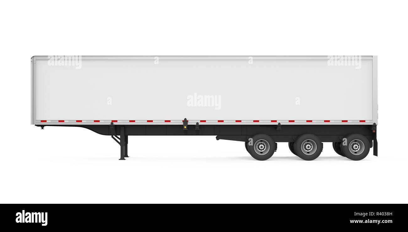 Shipping container trailers hi-res stock photography and images - Alamy