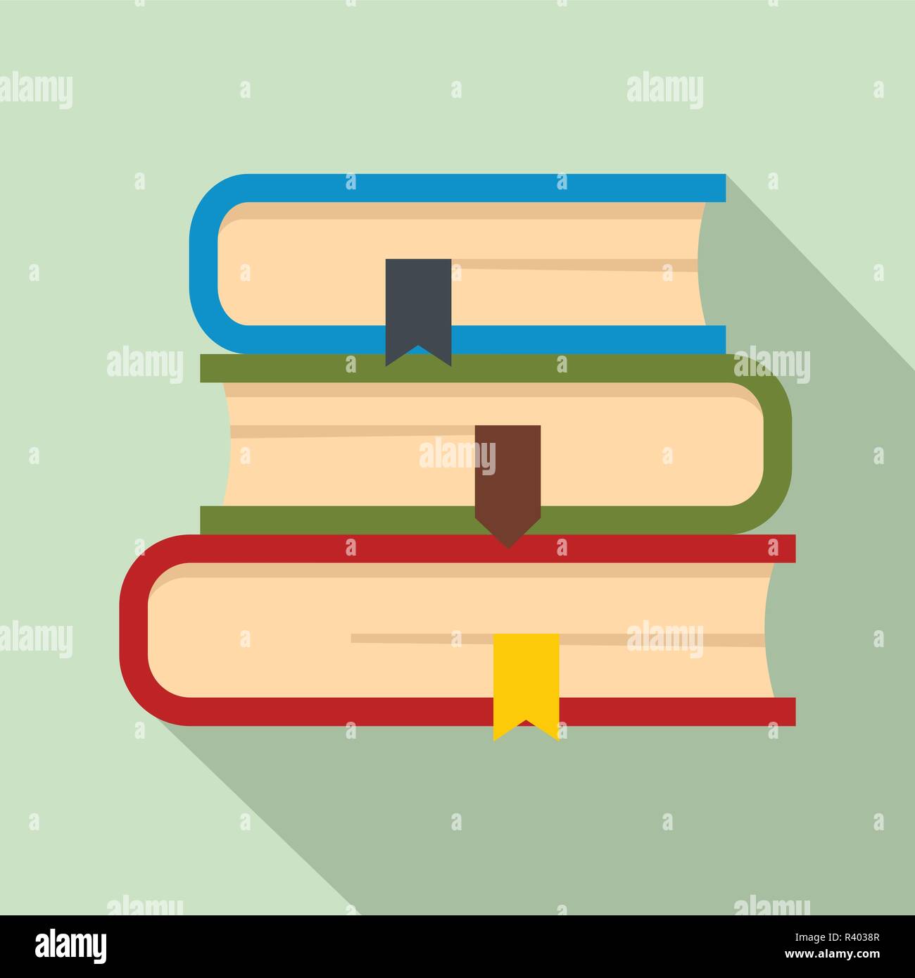 Set of book icon. Flat illustration of set of book vector icon for web ...
