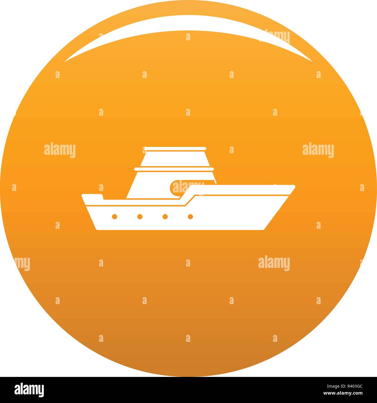 Ship transport icon. Simple illustration of ship transport vector icon ...