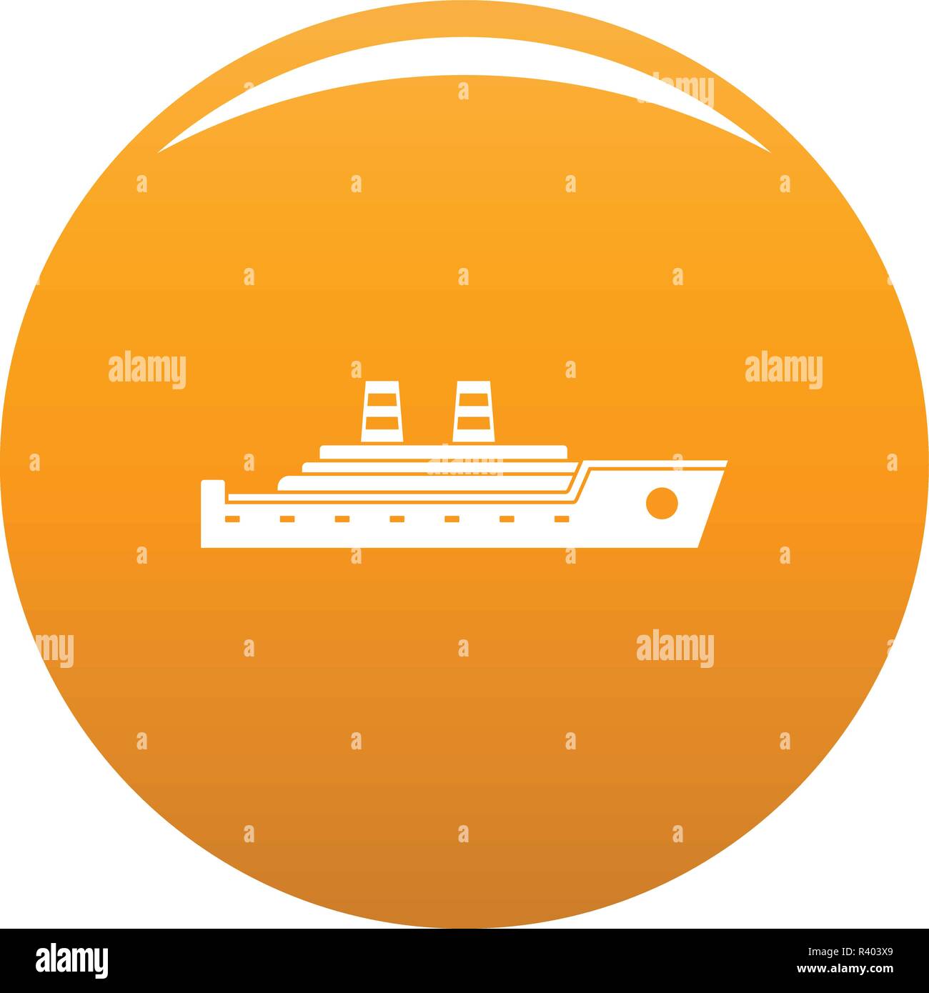 Ship passenger icon. Simple illustration of ship passenger vector icon ...